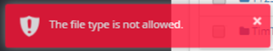 Whitelist of File Types